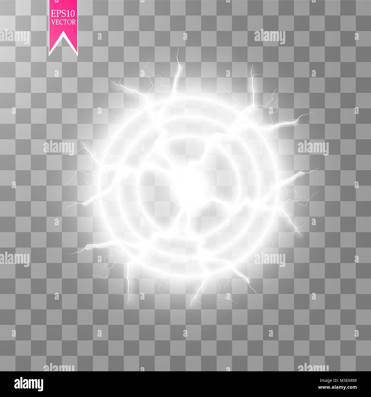 Magical electric ball Stock Vector Images - Alamy