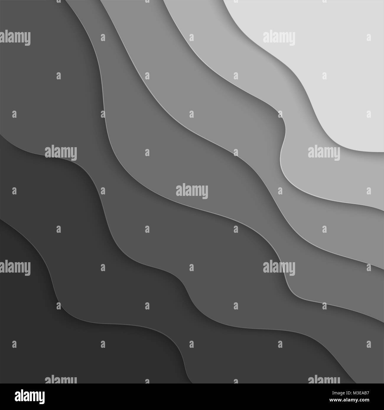 Torn white wavy paper Stock Vector Images - Alamy