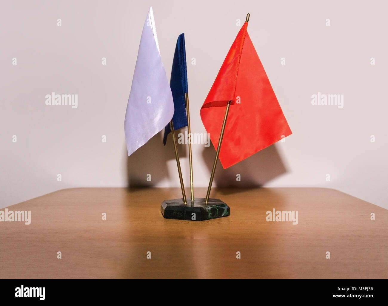 The table flags Stock Photo - Alamy