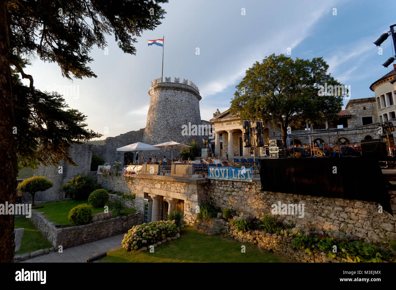 Trsat Castle, Rijeka, Croatia Stock Photo - Alamy