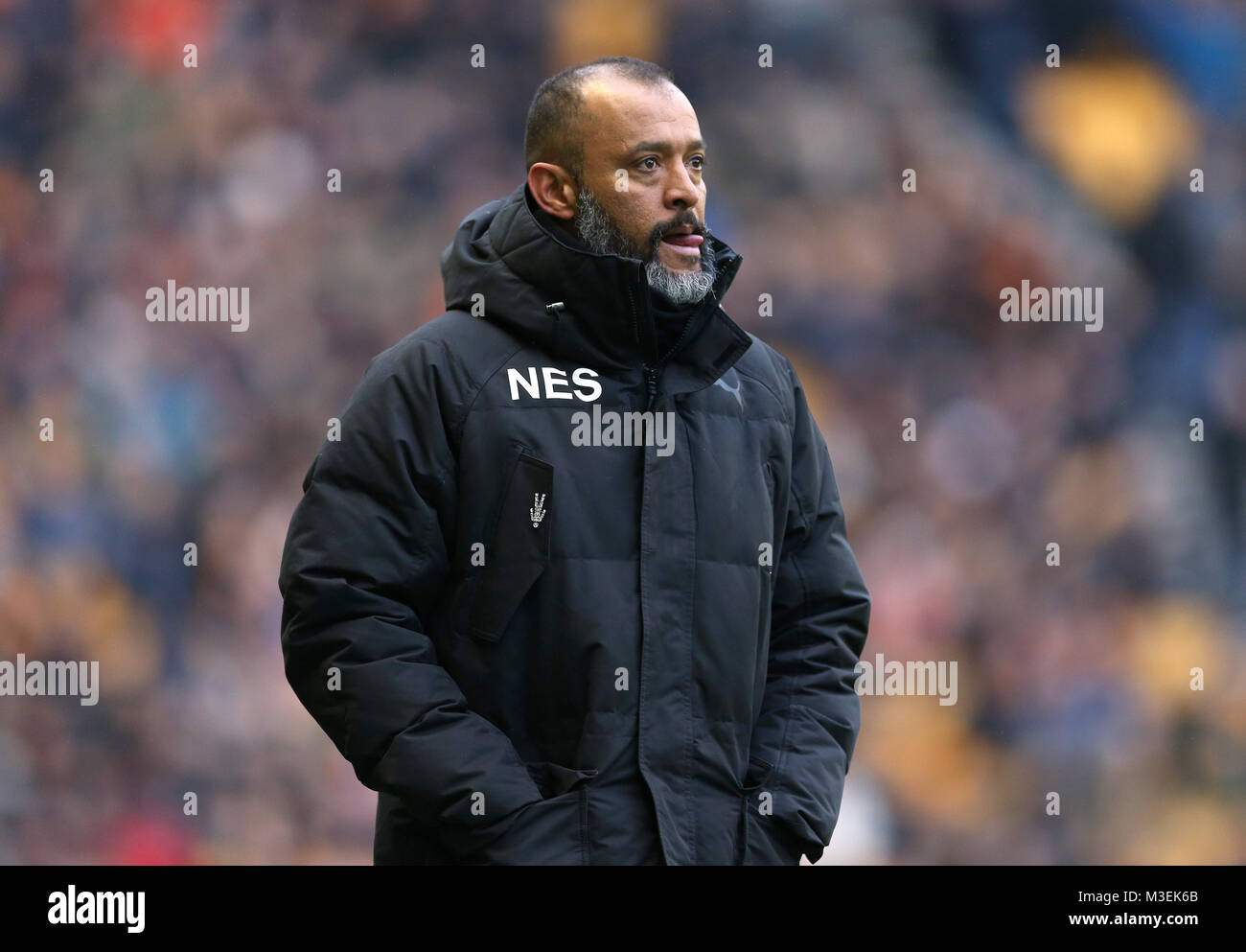 Wolverhampton Wanderers manager Nuno Espirito Santo during the Sky Bet ...