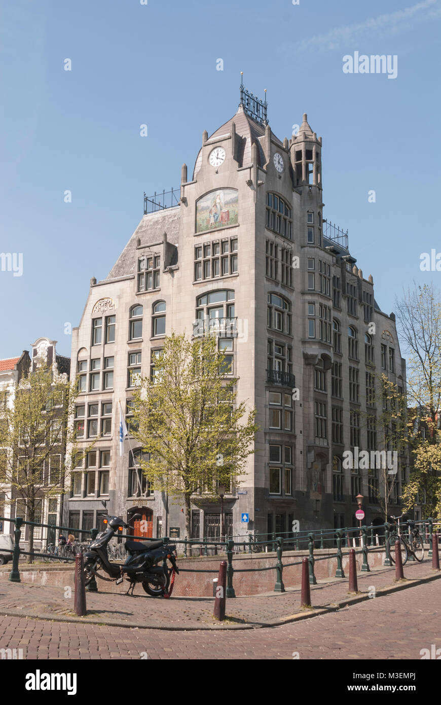 Amsterdam, Netherlands - April 29, 2007: The Astoria Building in ...