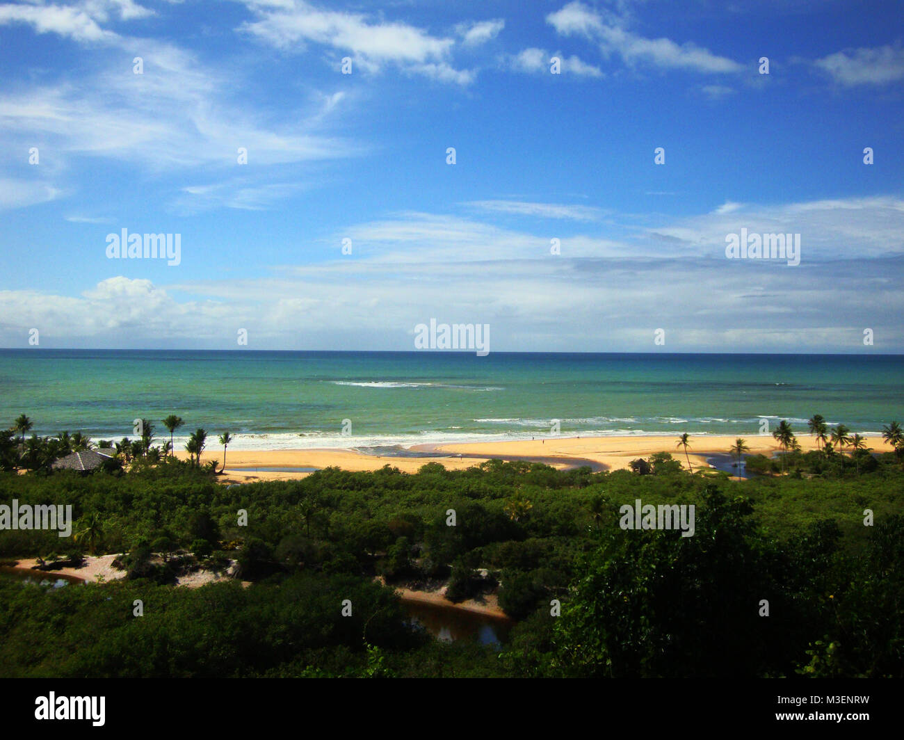 Beautiful destination travel beach water landscape summer blue sky ...