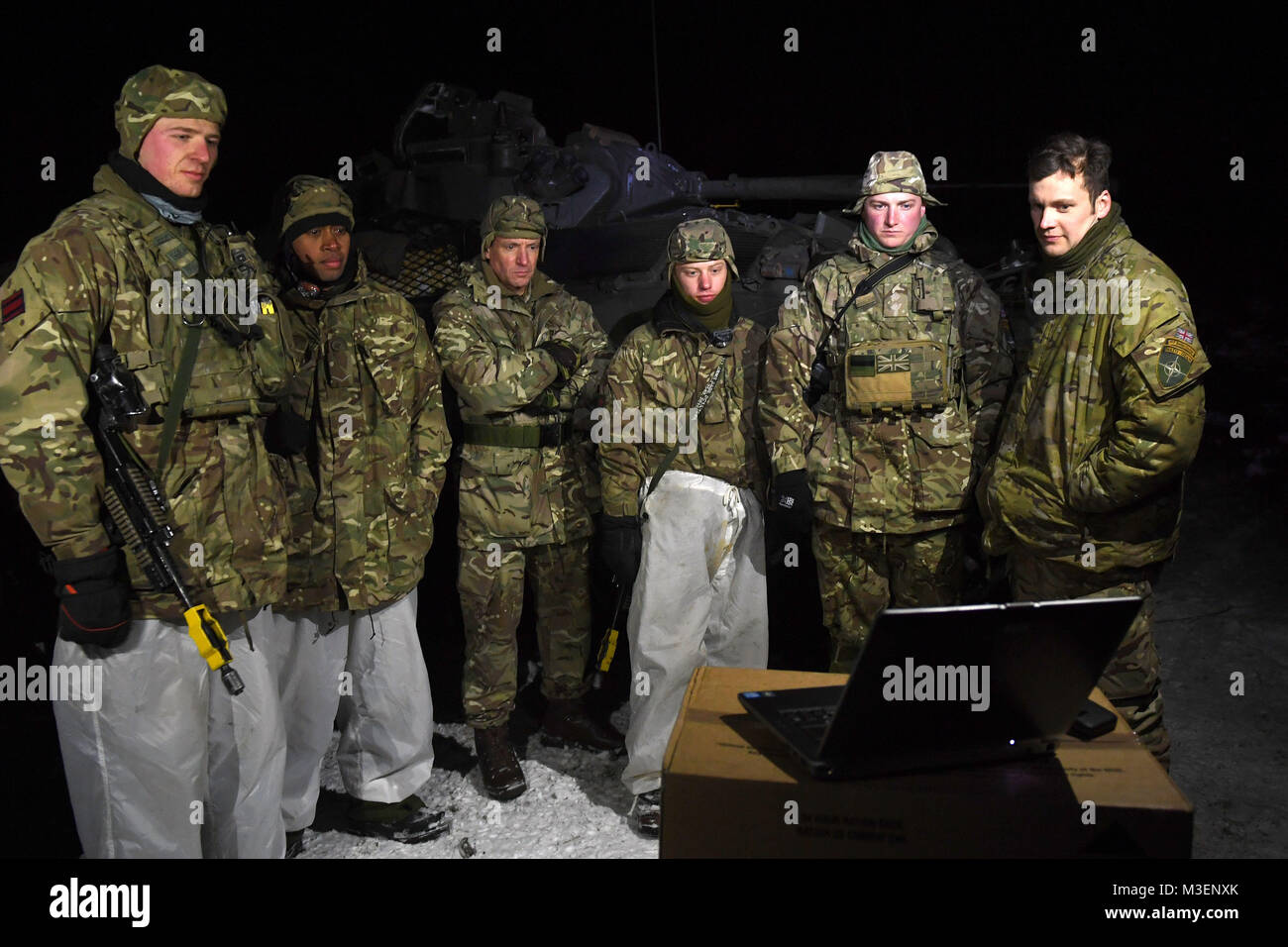 Temperatures minus 10 degrees centigrade deployed on operation cabrit ...