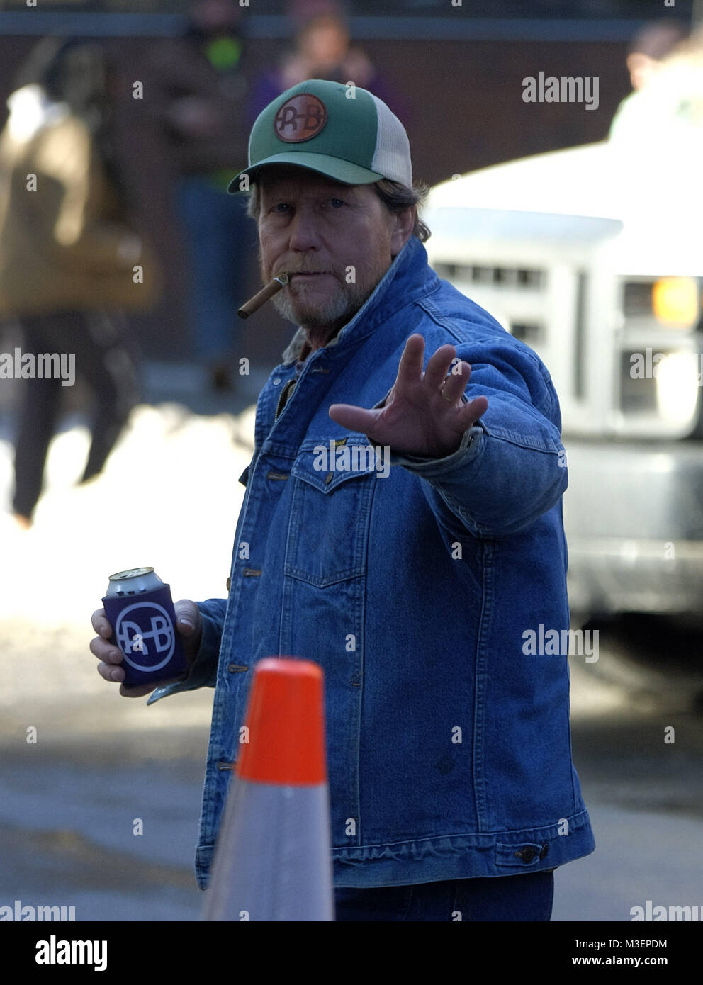 Rooster McConaughey and Wayne 'Butch' Gilliam arrive at AOL Build ...