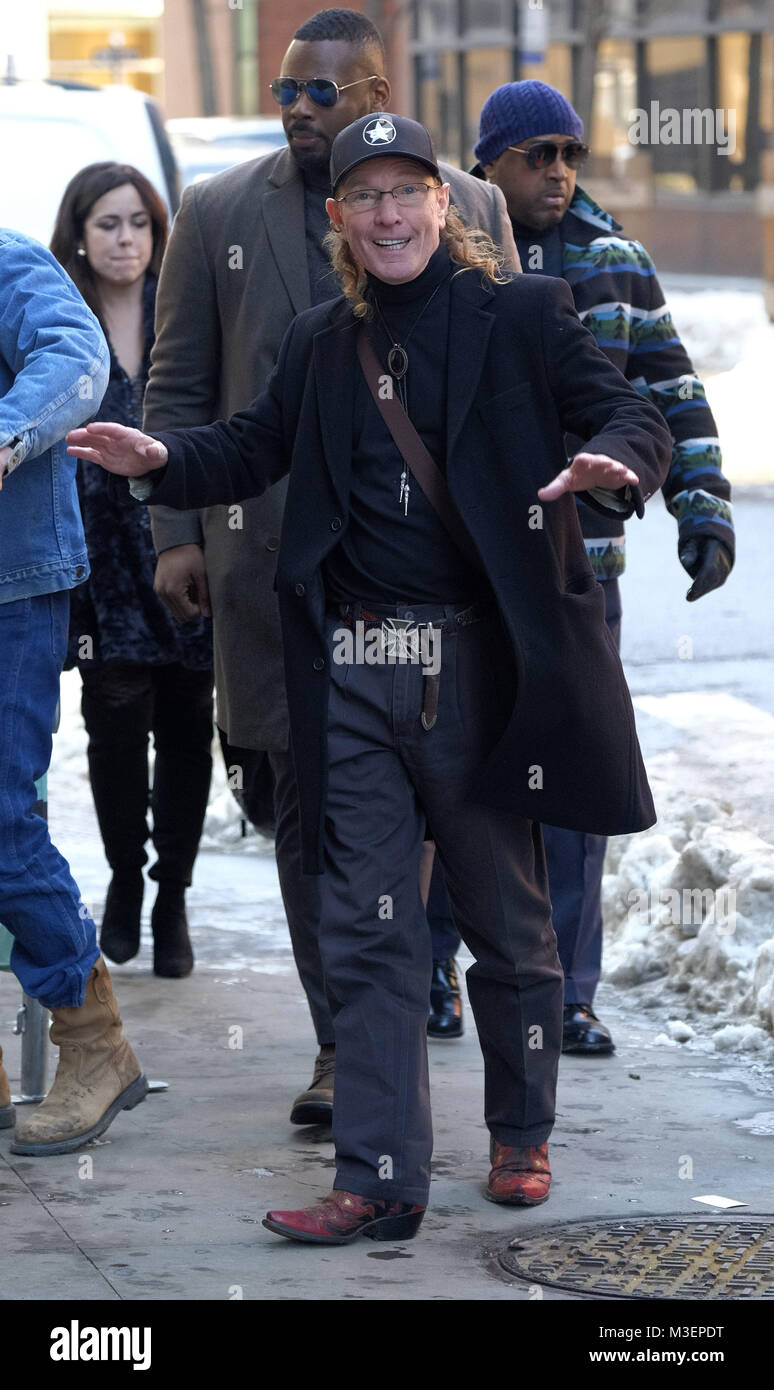 Rooster McConaughey and Wayne 'Butch' Gilliam arrive at AOL Build ...