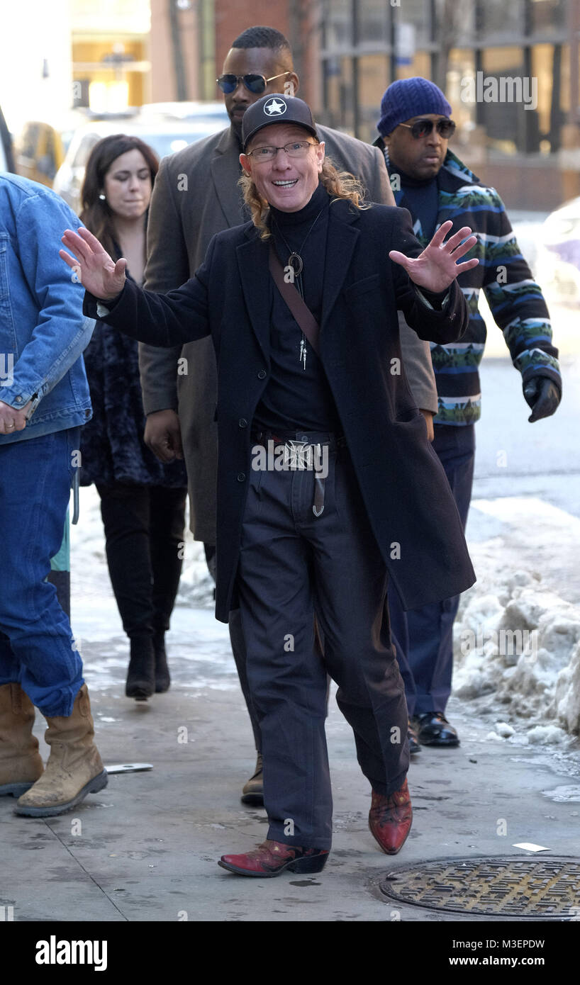 Rooster McConaughey and Wayne 'Butch' Gilliam arrive at AOL Build ...