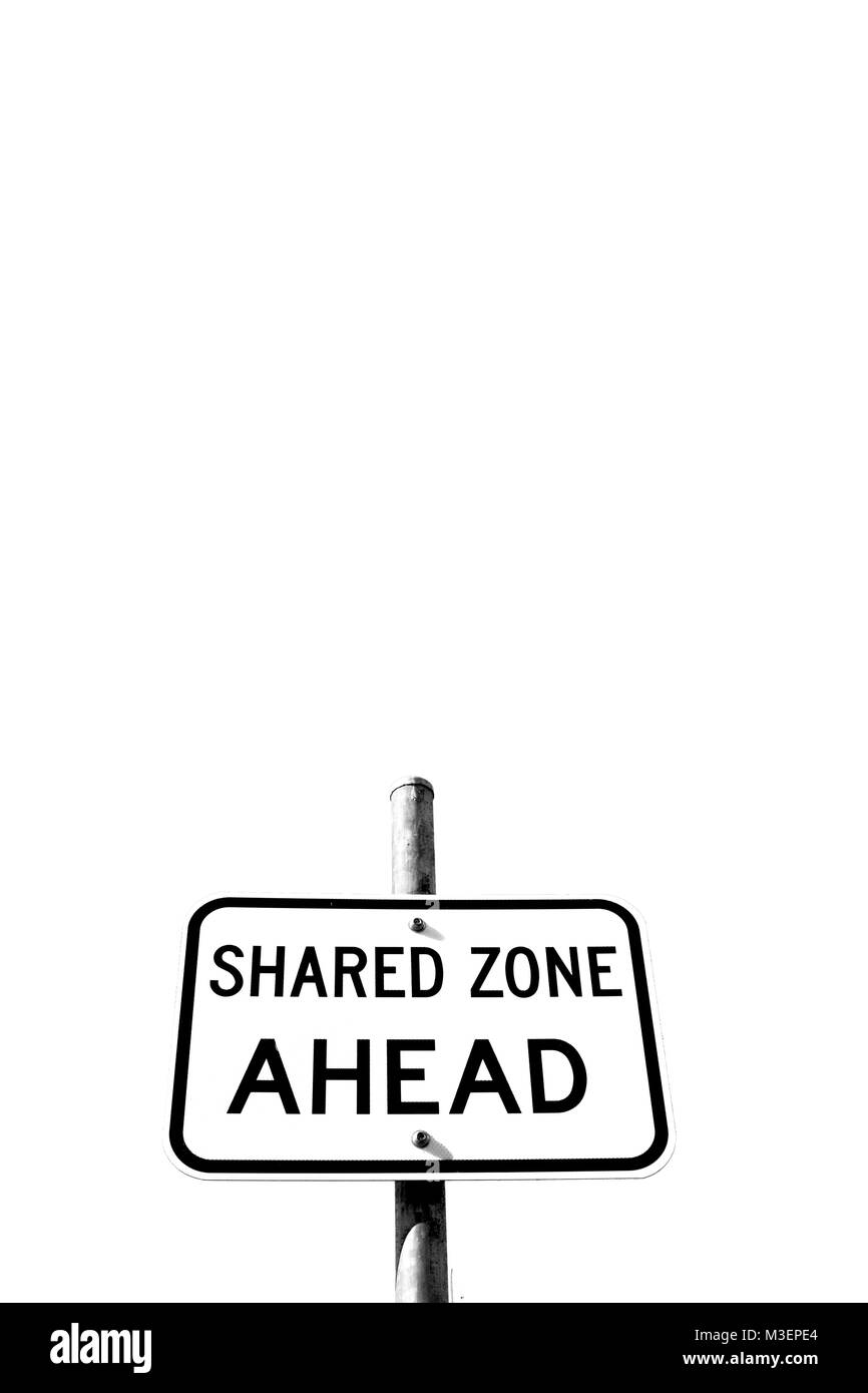 in australia the sign of shared zone ahead concept of safety in the ...