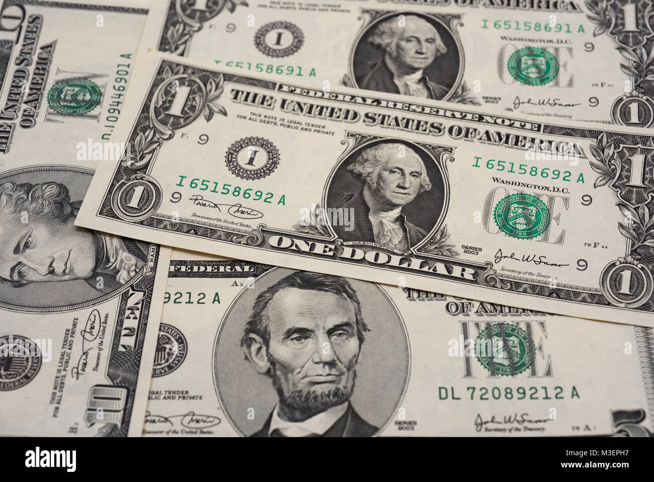 us dollar note Stock Photo - Alamy