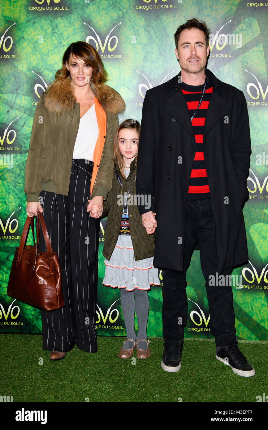 Cirque du Soleil Ovo arrivals Featuring: Sarah Parish, James Murray ...