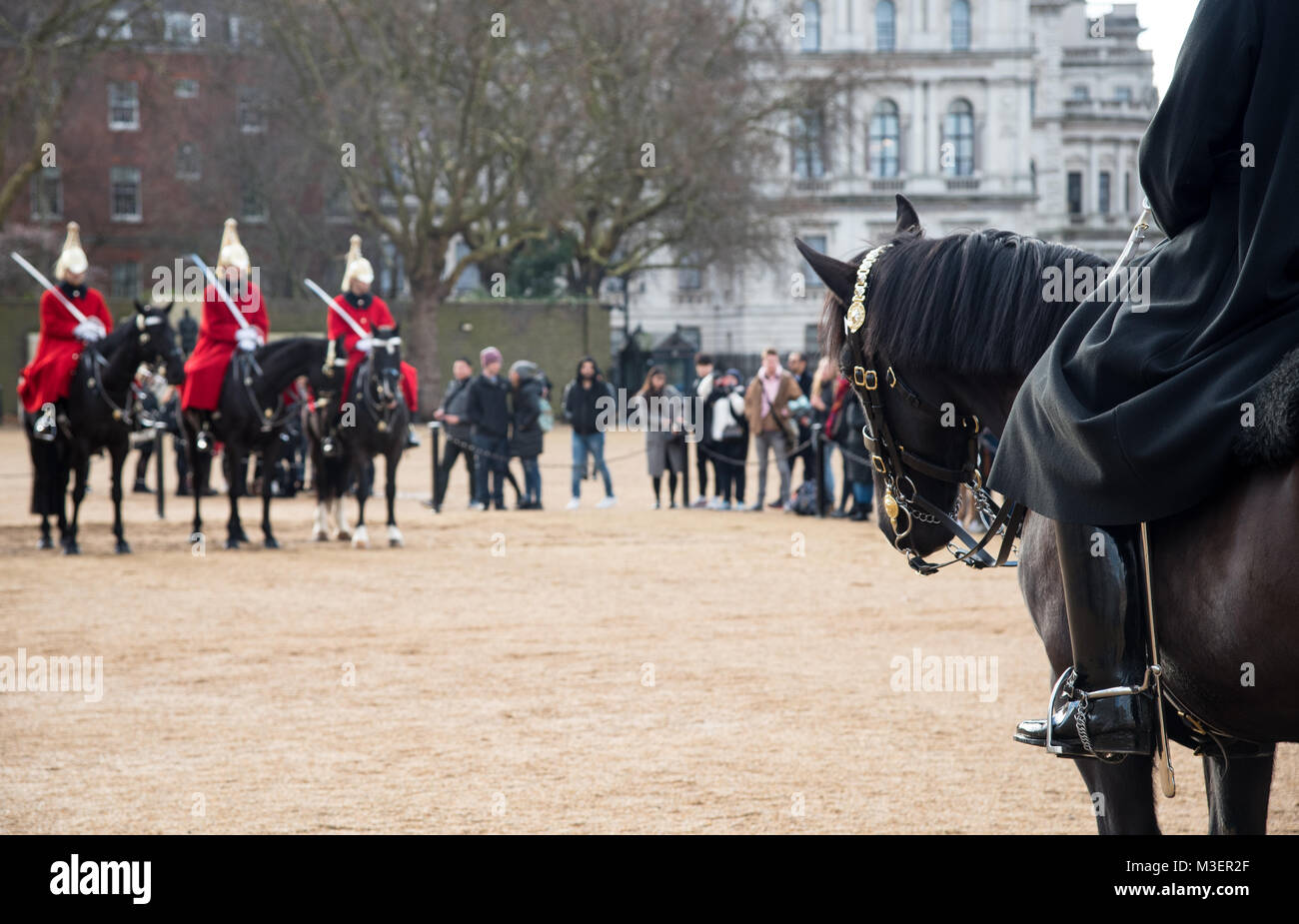 Buckingham Palace Guards Horses High Resolution Stock Photography and ...