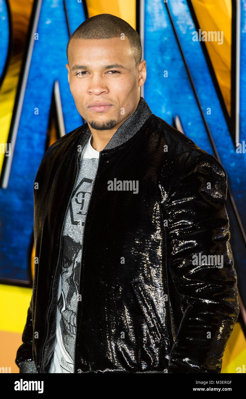 Chris Eubank Jr. attends the European Premiere of Marvel Studios ...