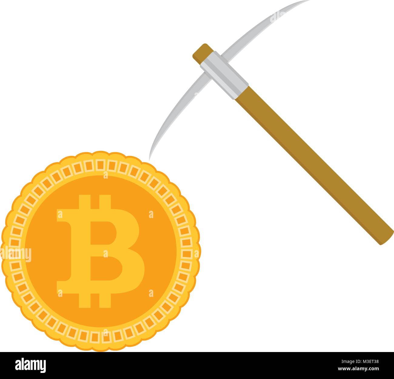 Gold miner pick Stock Vector Images - Alamy