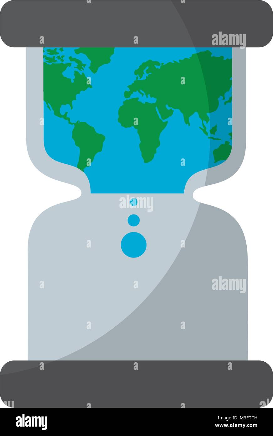 Changing map Stock Vector Images - Alamy