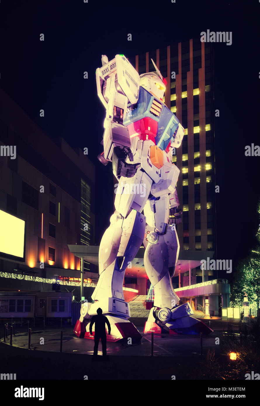 Tokyo Transformer Statue Daiba, Japan taken in 2015 Stock Photo - Alamy