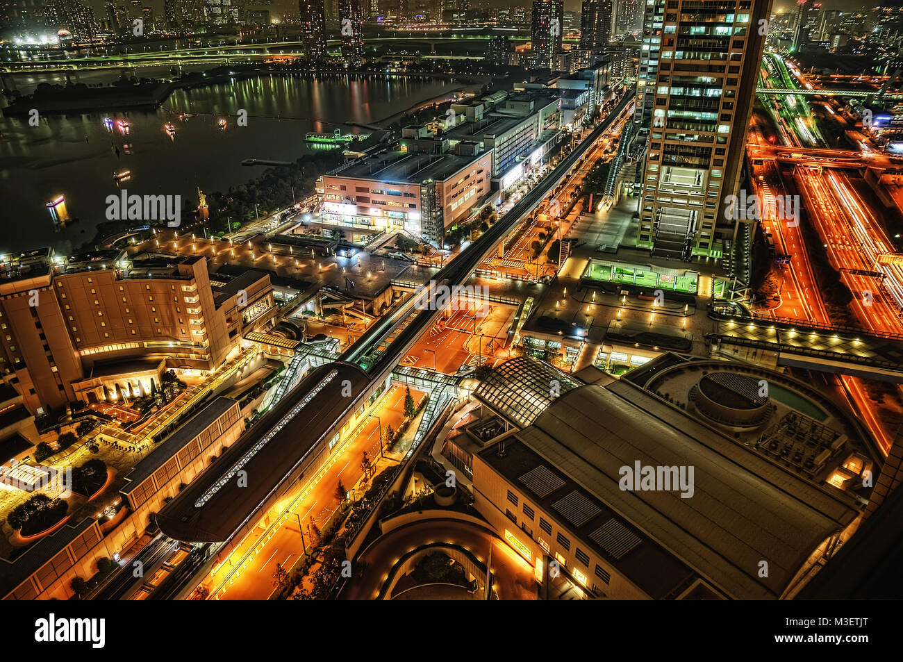 Tokyo Skyline from Daiba, Japan taken in 2011 Stock Photo - Alamy