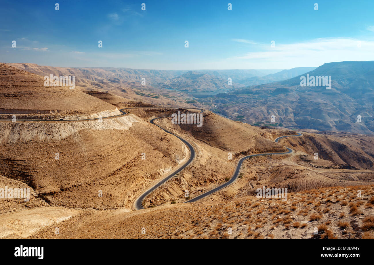 King's Highway Jordan taken in 2015 Stock Photo - Alamy