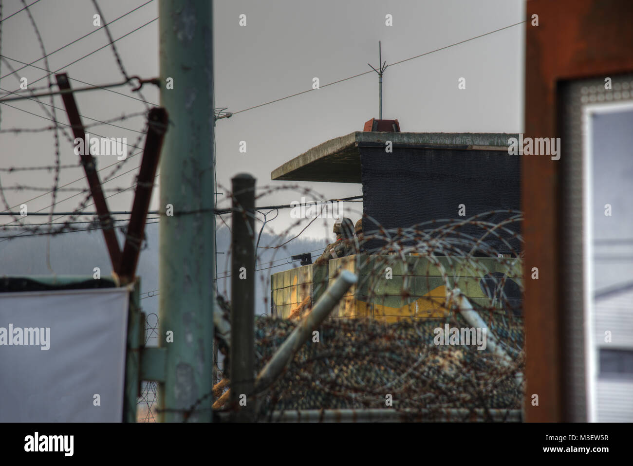 Dmz freedom bridge hi-res stock photography and images - Alamy