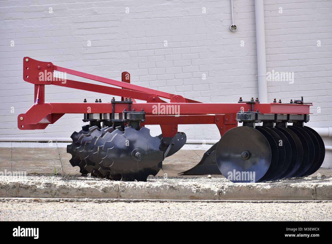 A Red Plough Stock Photo - Alamy