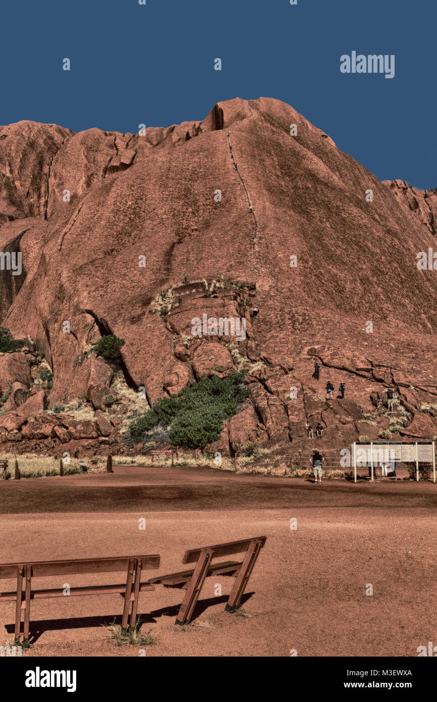 in australia the outback nature wild and the sacred mountain for the ...