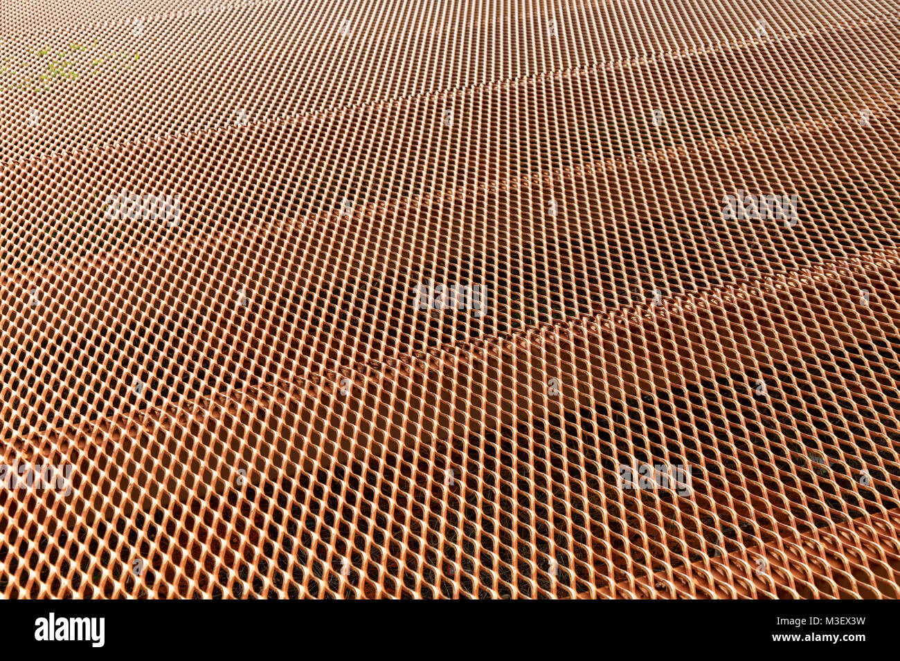abstract texture background of a grid metal surface and shadow Stock ...