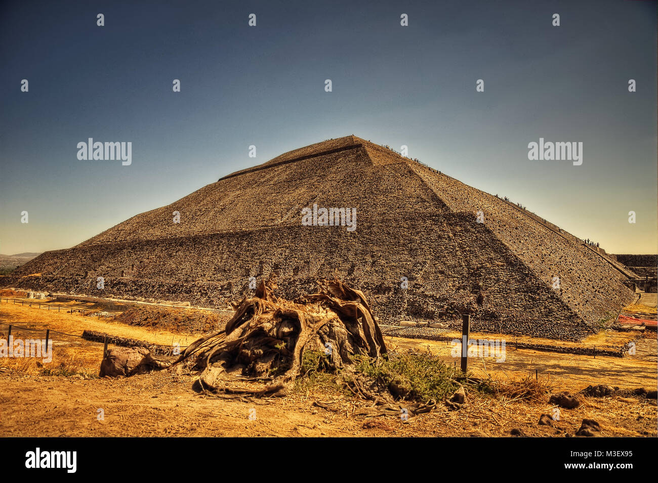 Pyramid of the Sun Mexico taken in 2015 Stock Photo - Alamy