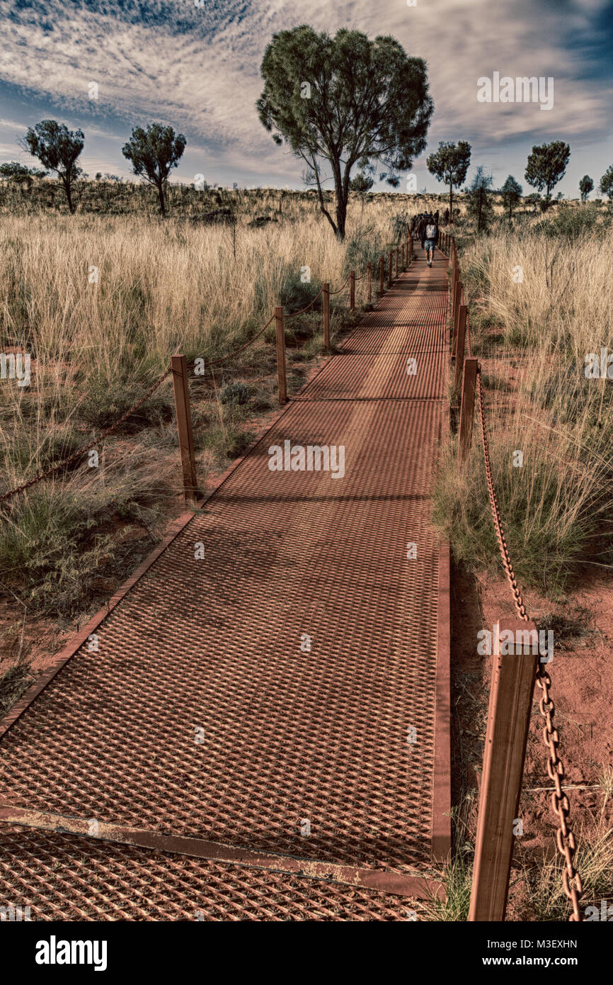 in australia the outback canyon nature wild and bush Stock Photo - Alamy