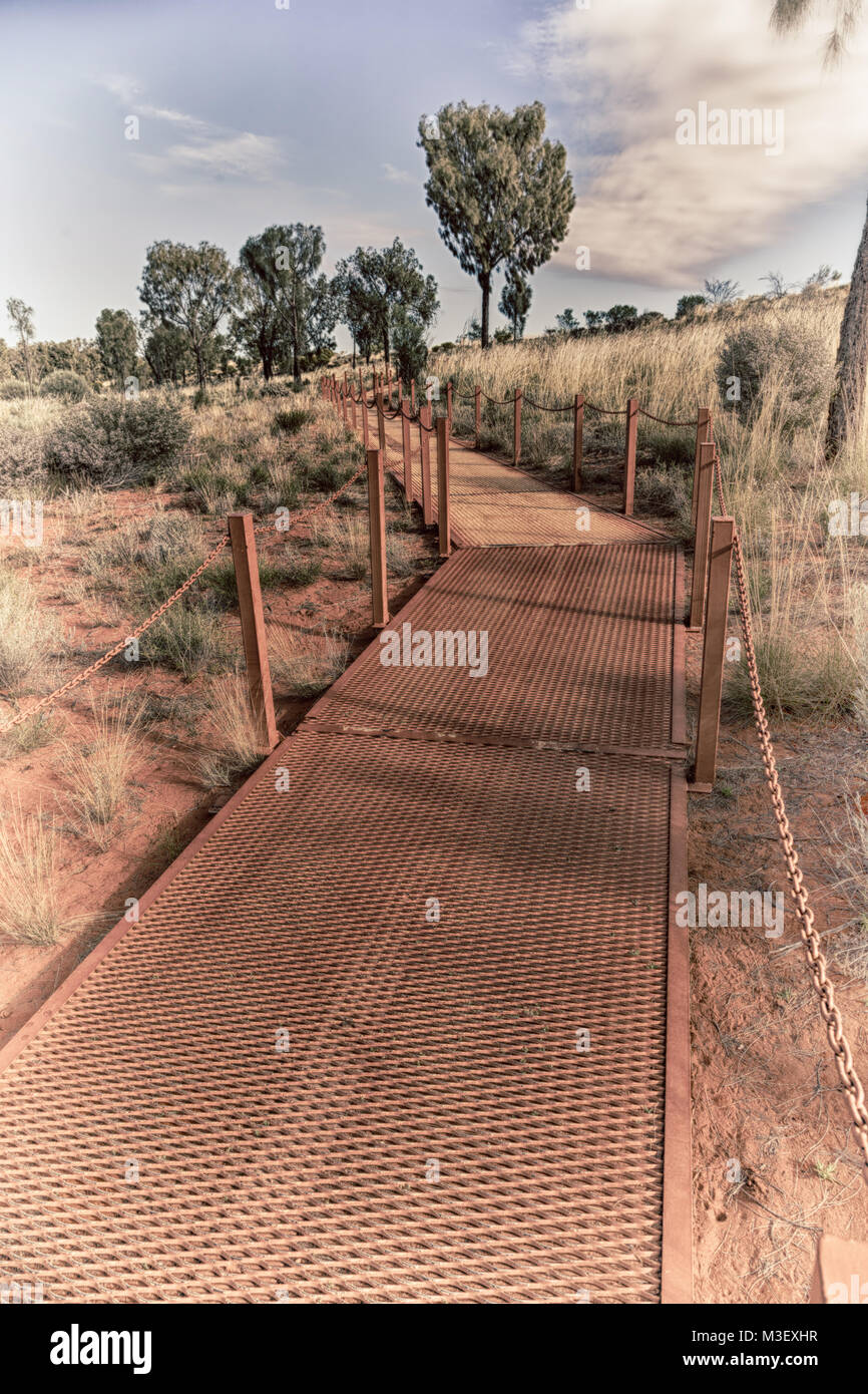 in australia the outback canyon nature wild and bush Stock Photo - Alamy