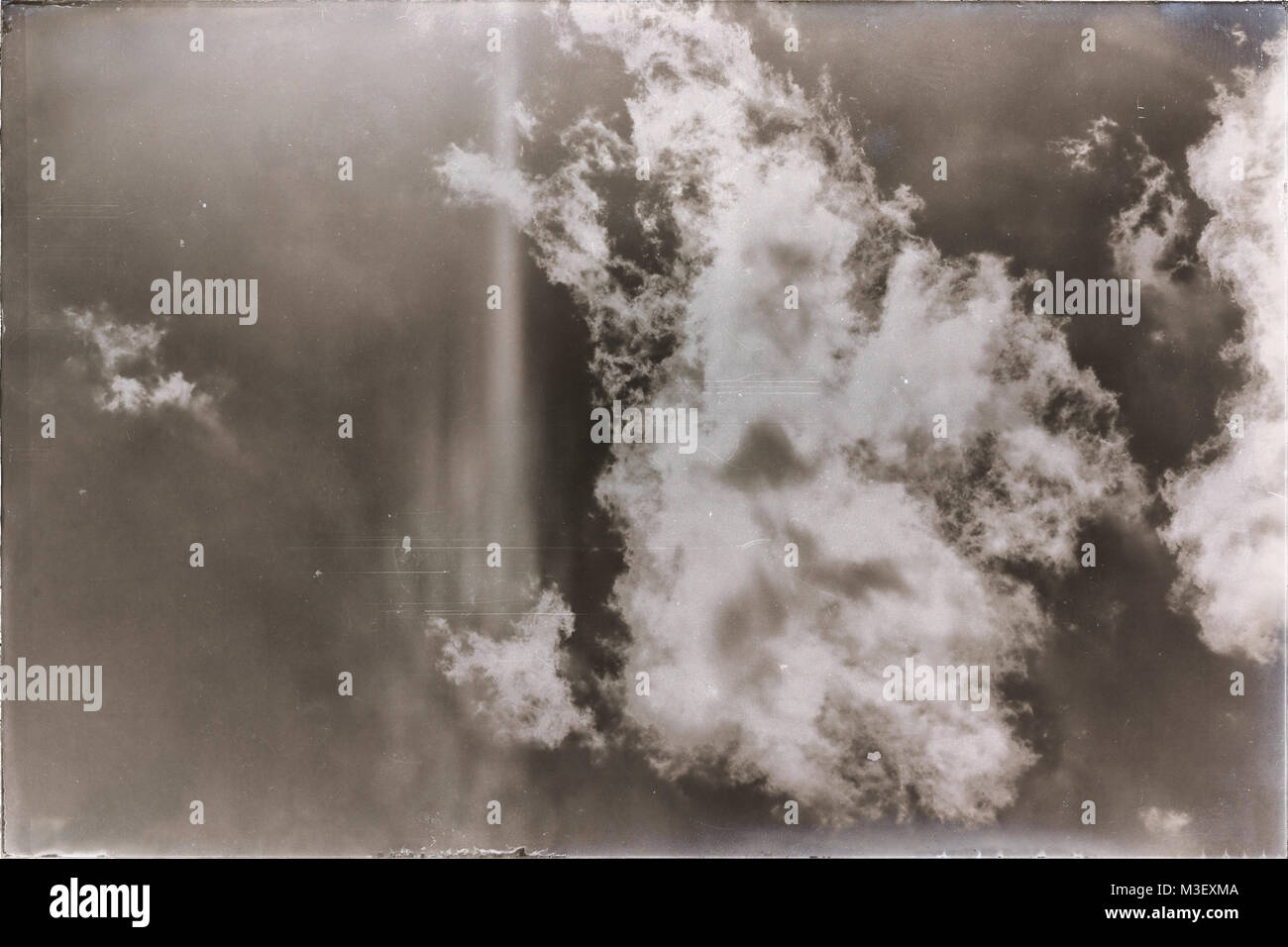 in australia the empty sky full of clouds like background texture Stock ...