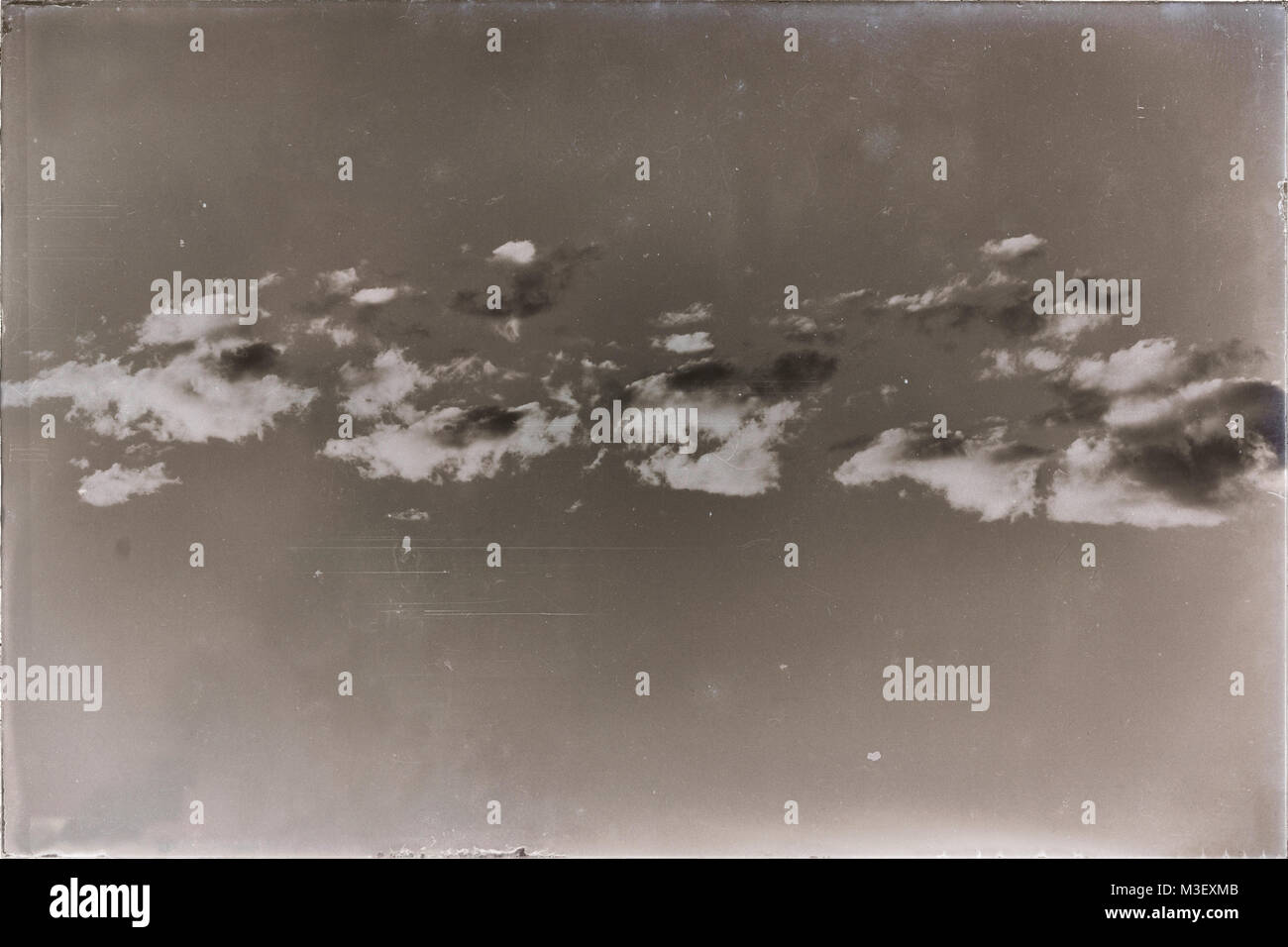 in australia the empty sky full of clouds like background texture Stock ...