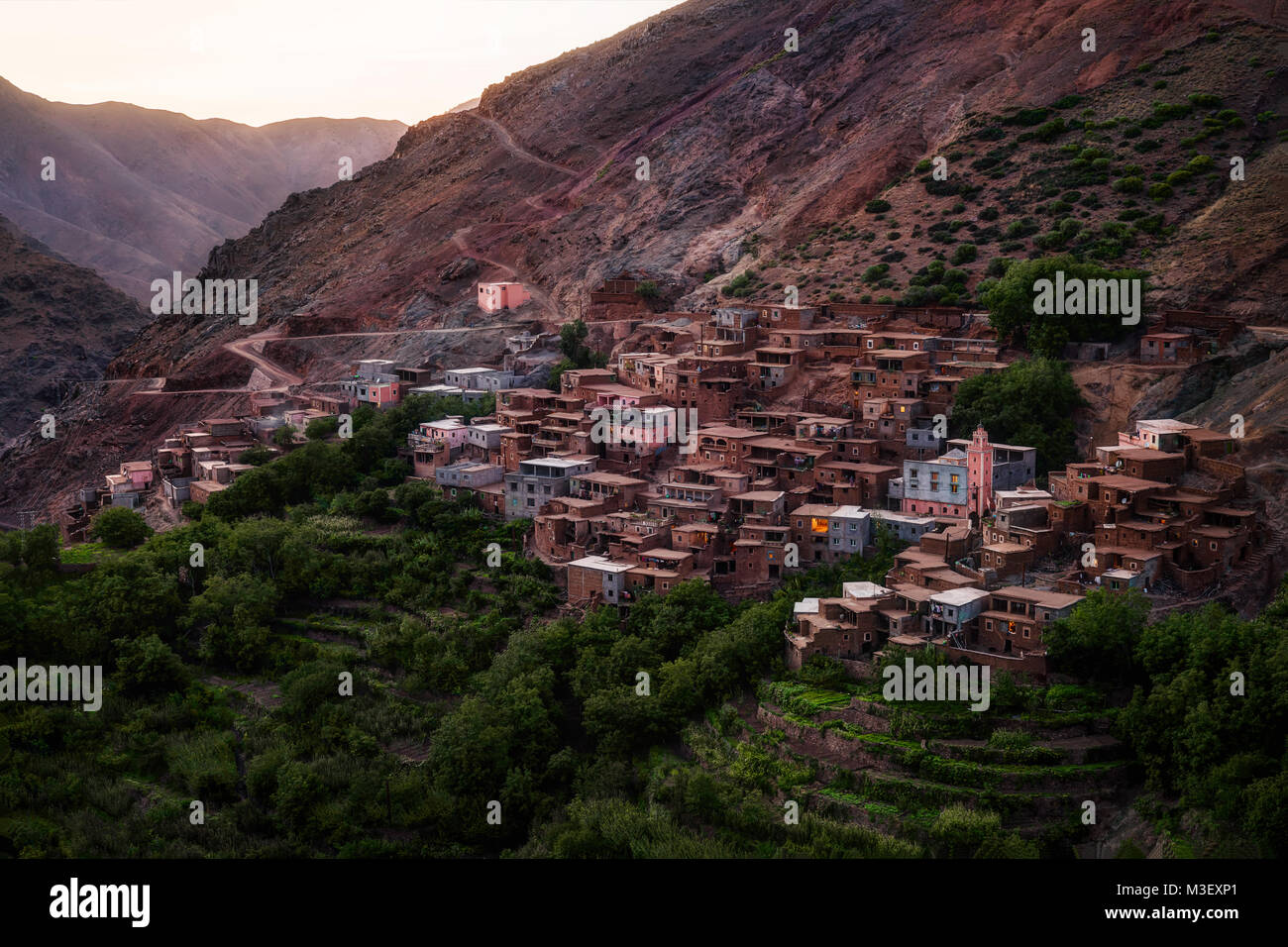 Imlil Atlas Mountains Morocco taken in 2015 Stock Photo - Alamy