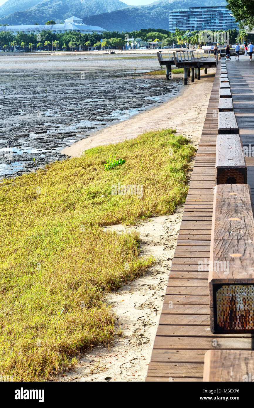 in australia pier for the boat and tourist in the ocean Stock Photo - Alamy