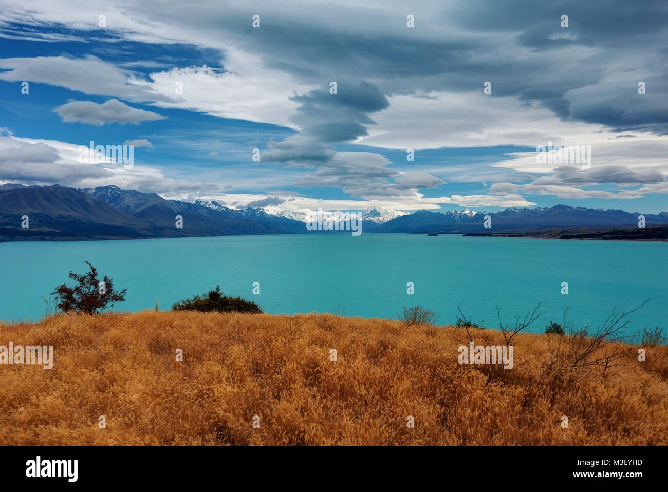 Mt John Observatory Lake Tekapo New Zealand taken in 2015 Stock Photo ...