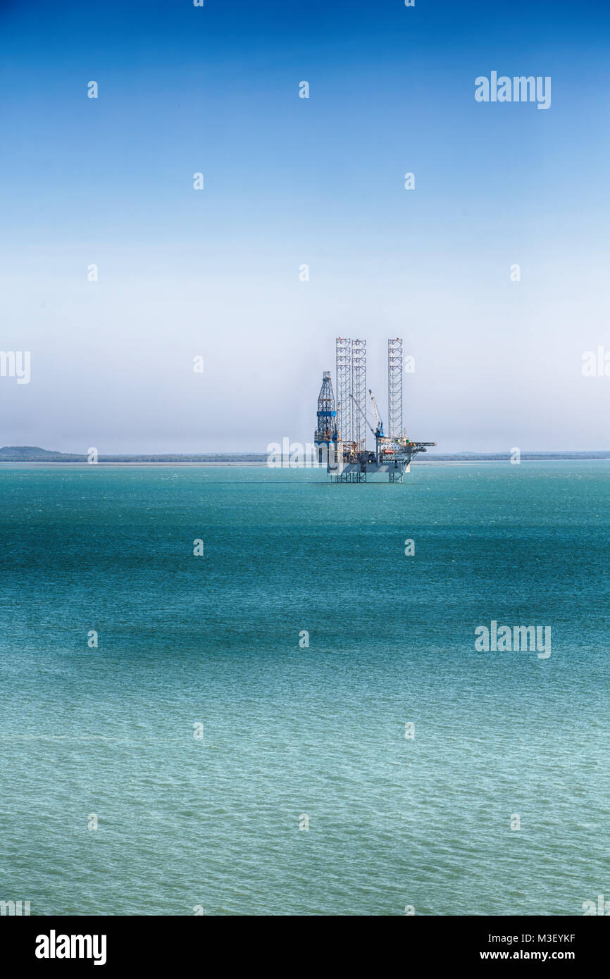 in australia the concept of industrial with an off shore platform in ...