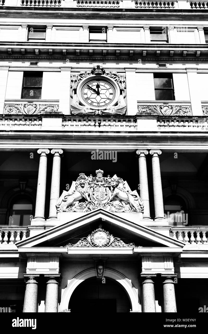 in australia sydney the antique clock tower Stock Photo - Alamy