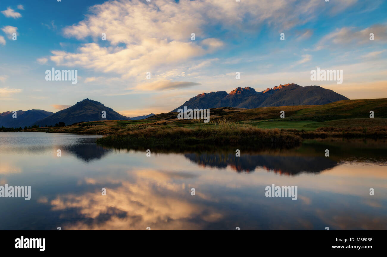 Jack's Point Golf Course Queenstown taken in 2015 Stock Photo - Alamy
