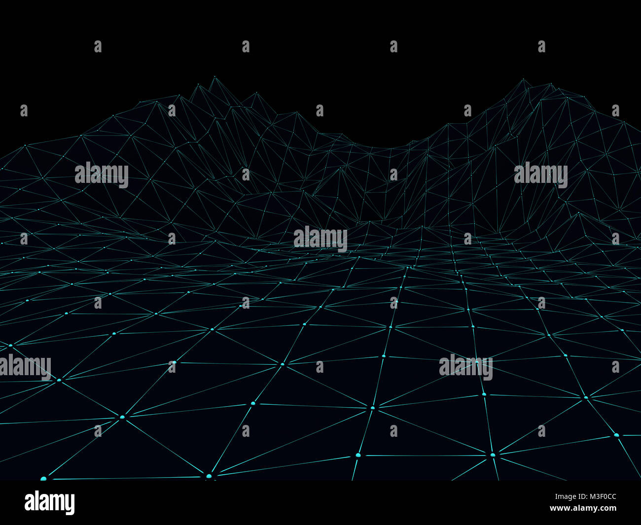 Digital terrain map hi-res stock photography and images - Alamy