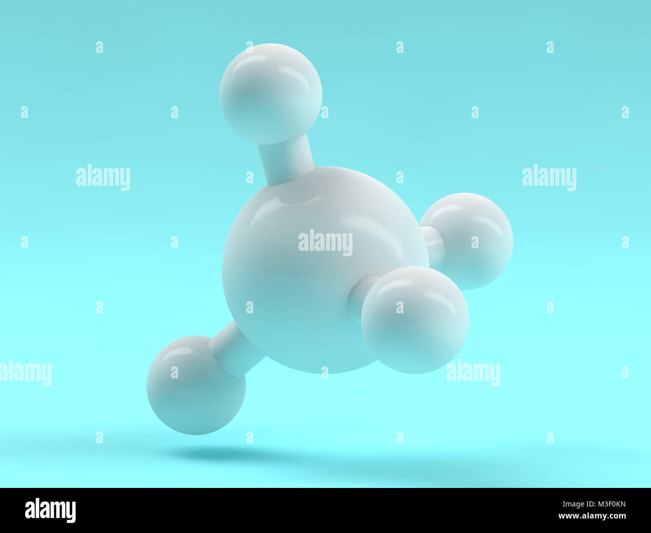 3d Atomic Structure Molecule Model High Resolution Stock Photography ...