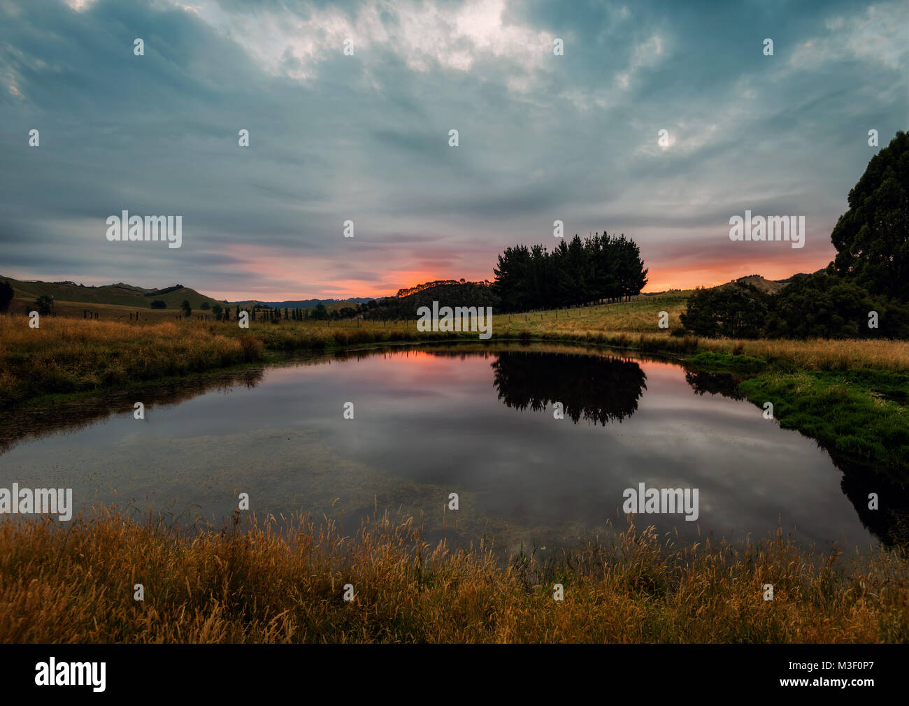 New zealand sunset hi-res stock photography and images - Alamy