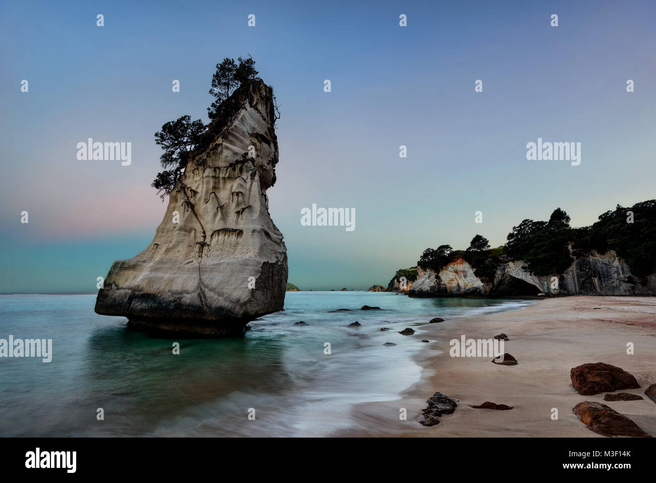 Cathedral Cove Coromandel Peninsula New Zealand taken in 2015 Stock ...