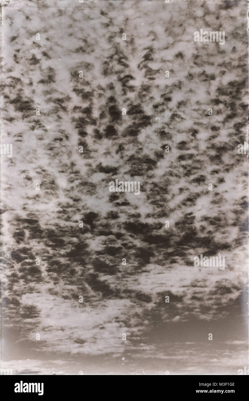 in australia the empty sky full of clouds like background texture Stock ...