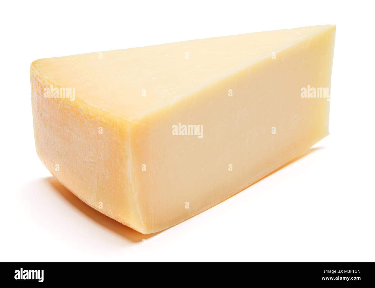 cheddar cheese isolated on white background Stock Photo - Alamy