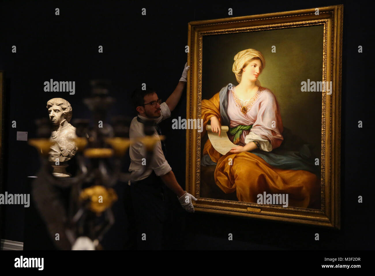 Emma hamilton's portrait hi-res stock photography and images - Alamy