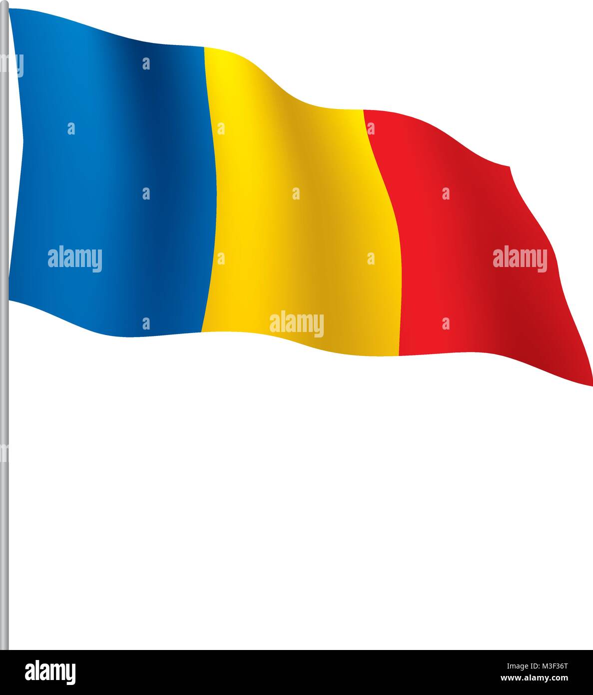 Chad flag, vector illustration Stock Vector Image & Art - Alamy