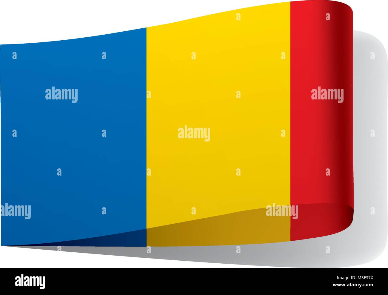 Chad flag, vector illustration Stock Vector Image & Art - Alamy