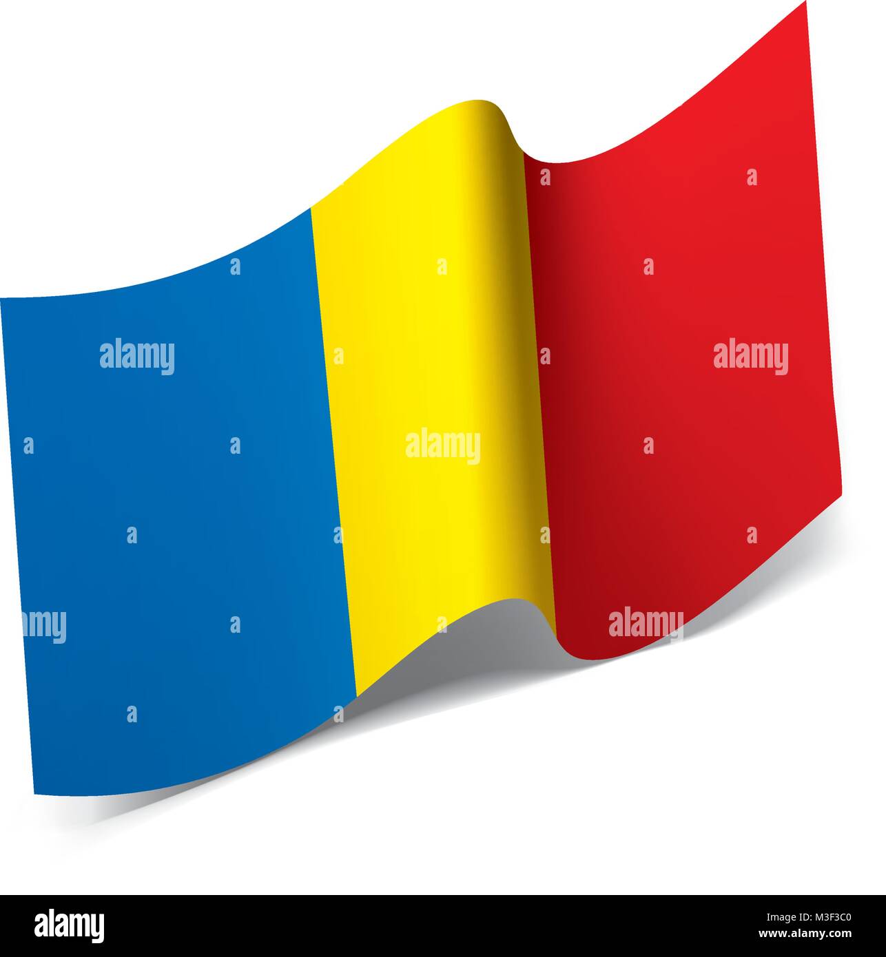 Chad flag, vector illustration Stock Vector Image & Art - Alamy