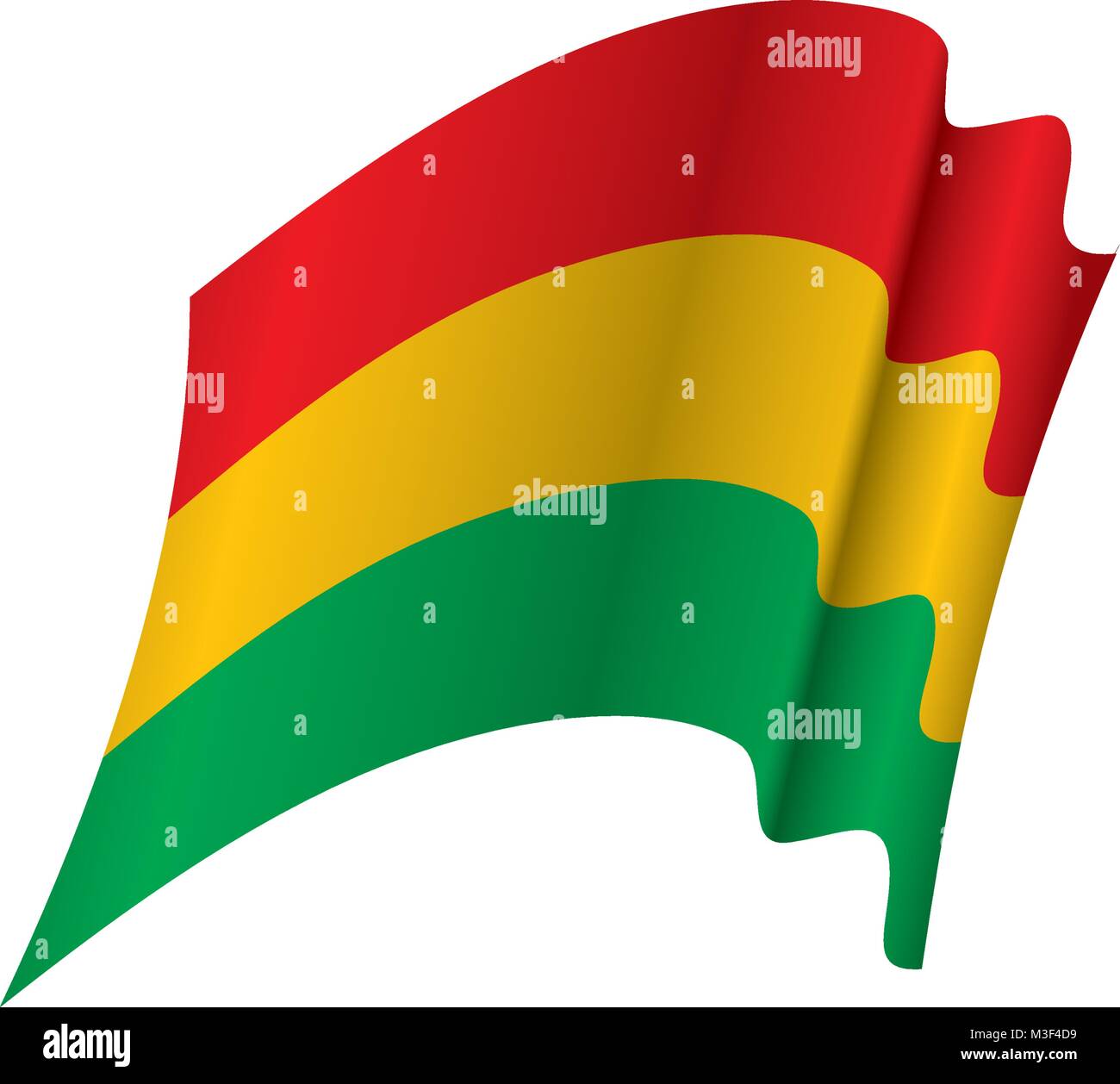 Bolivia flagpole vector hi-res stock photography and images - Alamy