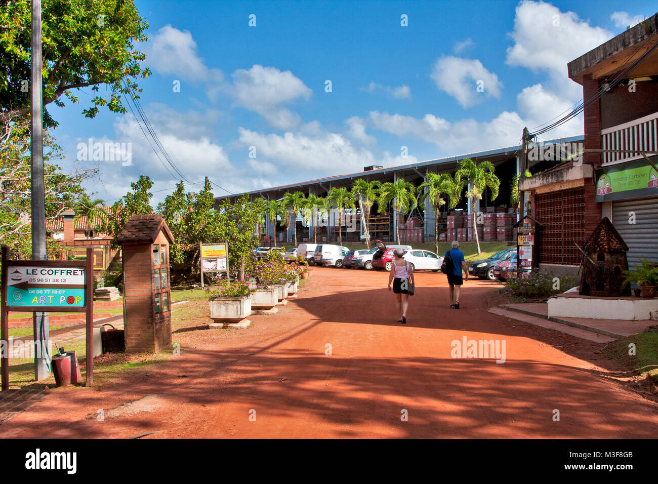 Martinique, Les Trois Islets, Village de la Poterie, pottery village ...