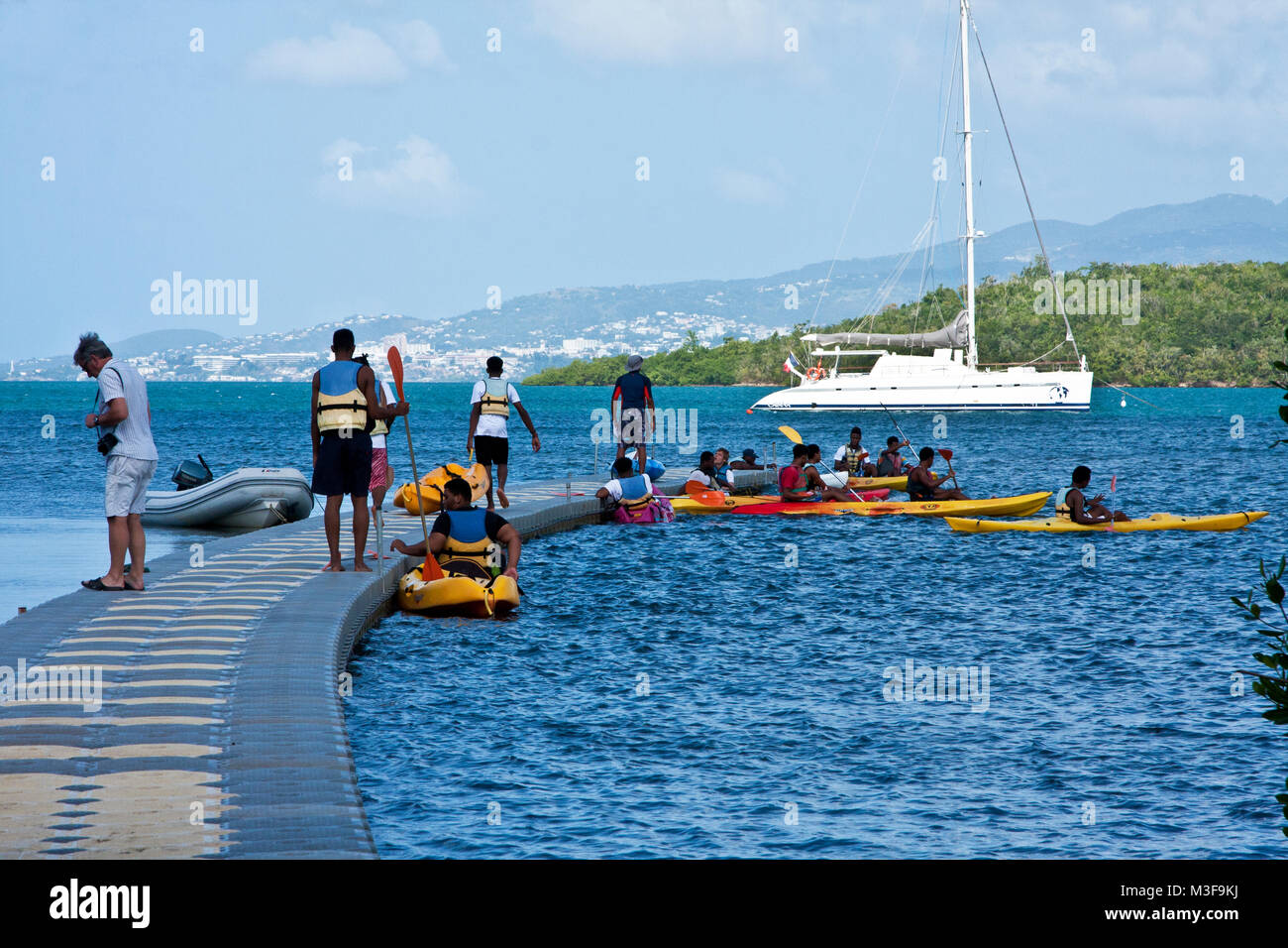 Martinique, Trois Islets, Vilage de la Potterie, pottery, restaurant ...