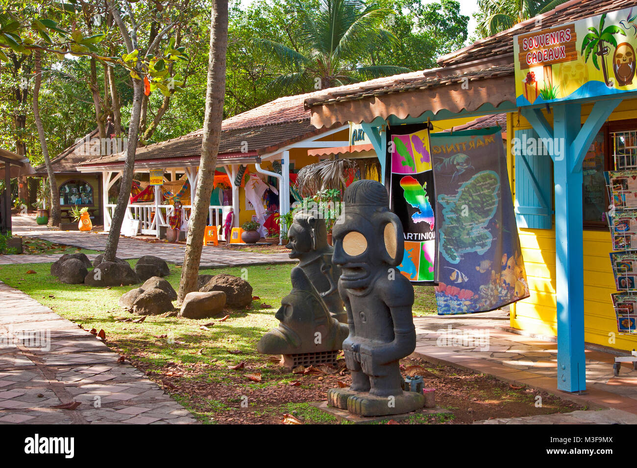Martinique, Les Trois Islets, Village de la Poterie, pottery village ...